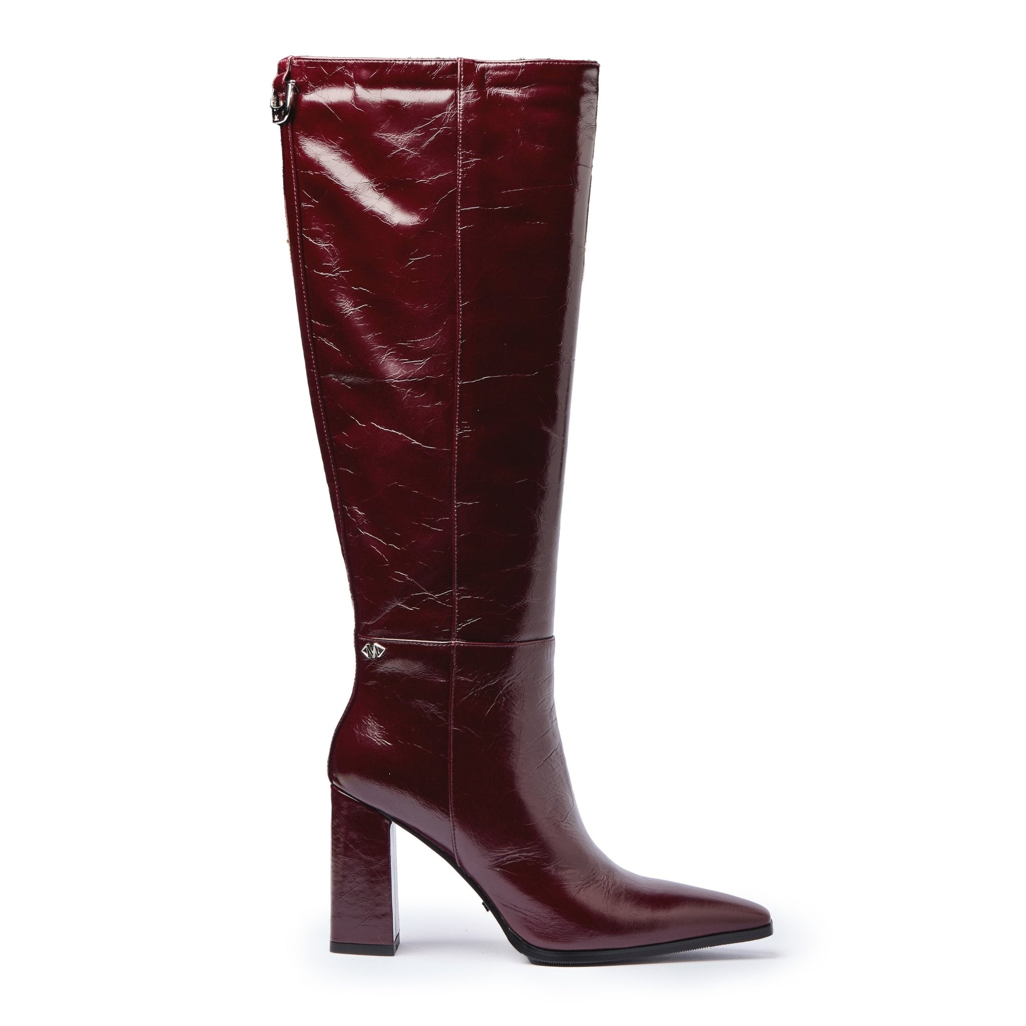 Sabelle Knee-high Boot Cranberry – Mallet London - US